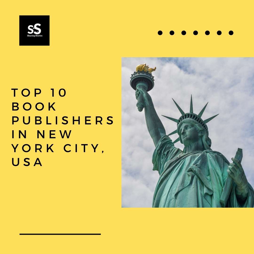 Top 10 book publishers in new york city, usa - Sharing Stories